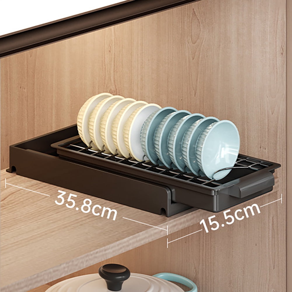 Home Pull Out Dish Racks Kitchen Under Sink Organizer, Cabinet Slide ...