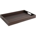 Home Redefined 18”x12” Rectangle Snake Faux Leather Decorative Serving ...