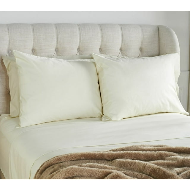 Home Reflections 1000TC Easy Care Sheet Set w/ Extra Cases Calif. King ...