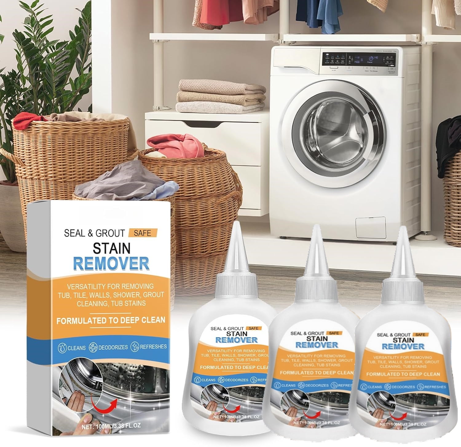 Home Remover Gel,Sealant Degreaser,Mold Stain Remover Gel Cleaner Heavy ...