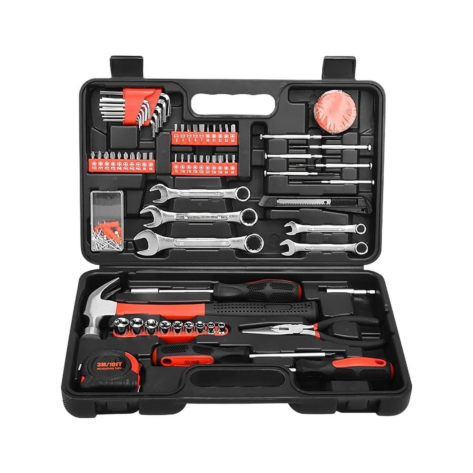259-Piece Home/Auto Repair Tool Set, Complete Toolbox for Men, Women, and Mechanics - Walmart.com