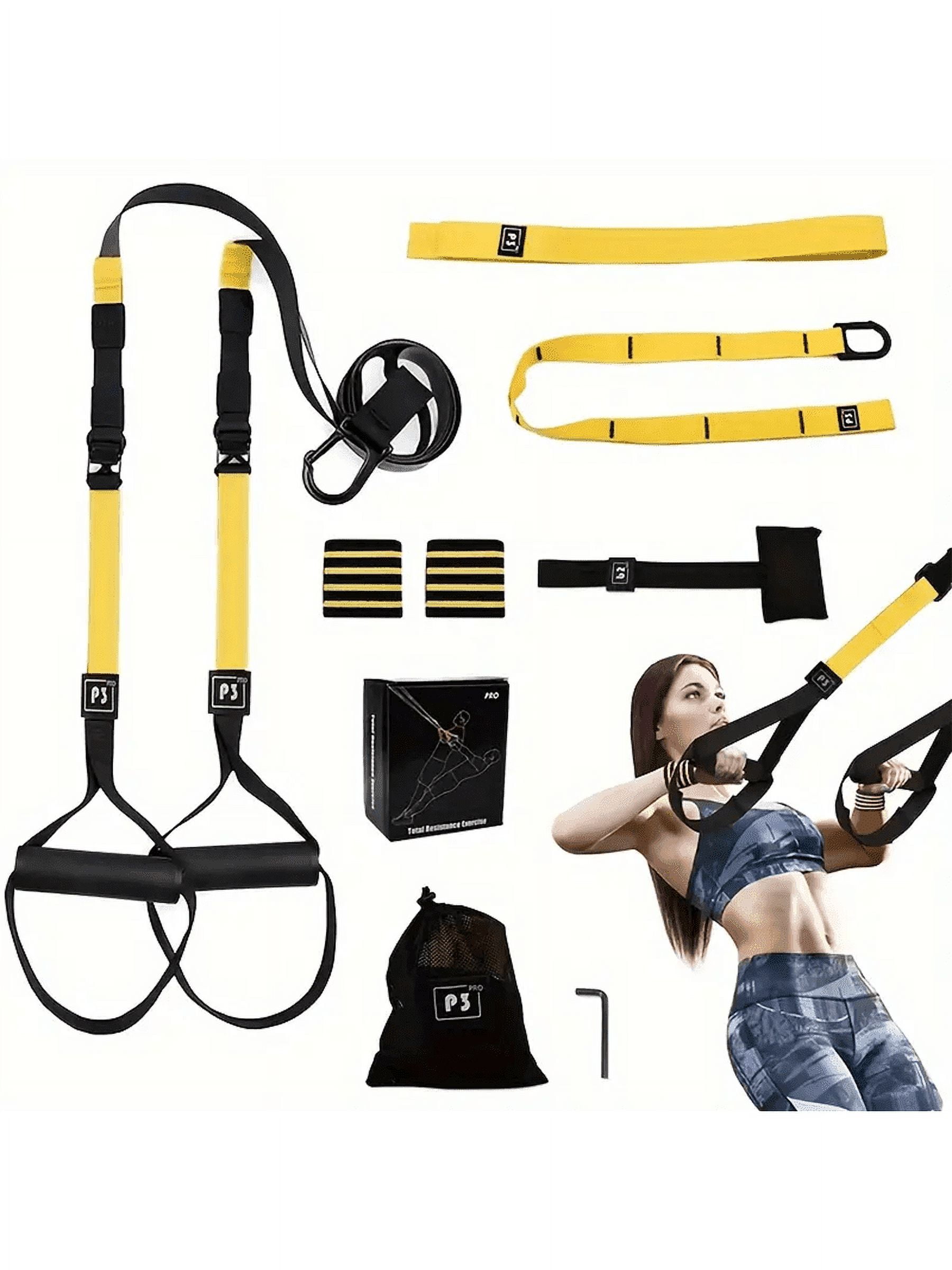 Home Resistance Training Kit For Full Body Workout, 80 Inch Suspension ...