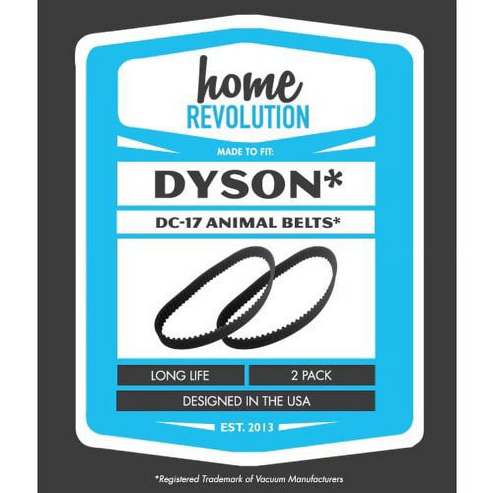 Home Revolution Replacement Vacuum Belt fits Dyson DC17 Animal Cyclone ...