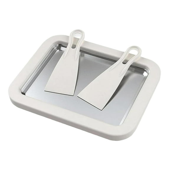 Home Rolled Ice Maker Machine with Freezing Plate and Scraper Tools for ...