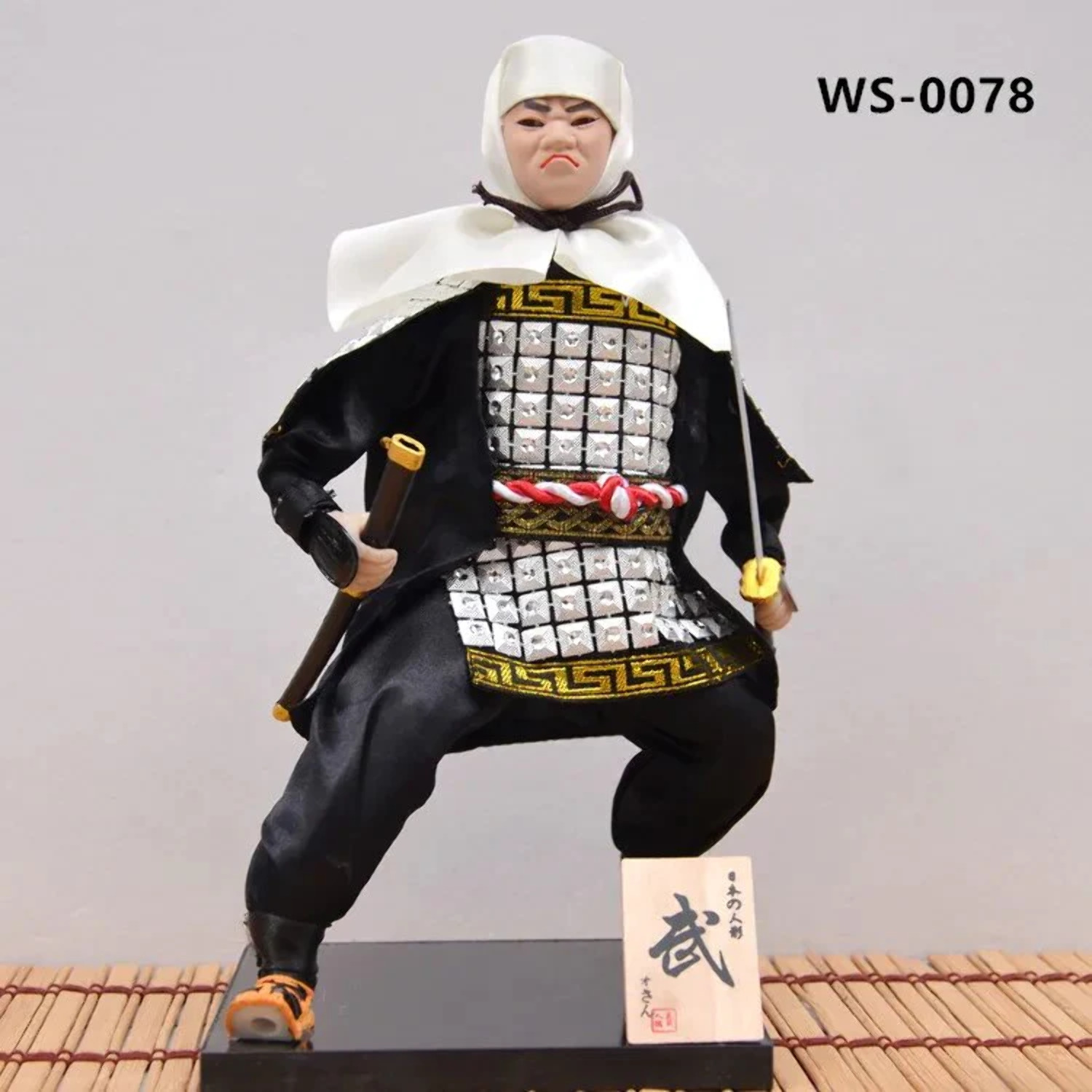 Home Room Decoration Crafts MYBLUE 30cm Kawaii Japanese Anime Samurai ...