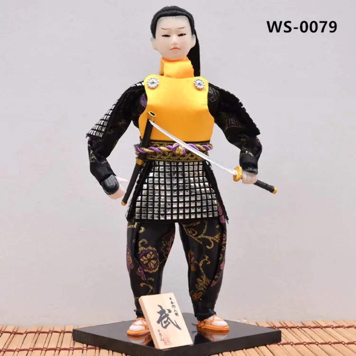 Home Room Decoration Crafts MYBLUE 30cm Kawaii Japanese Anime Samurai ...