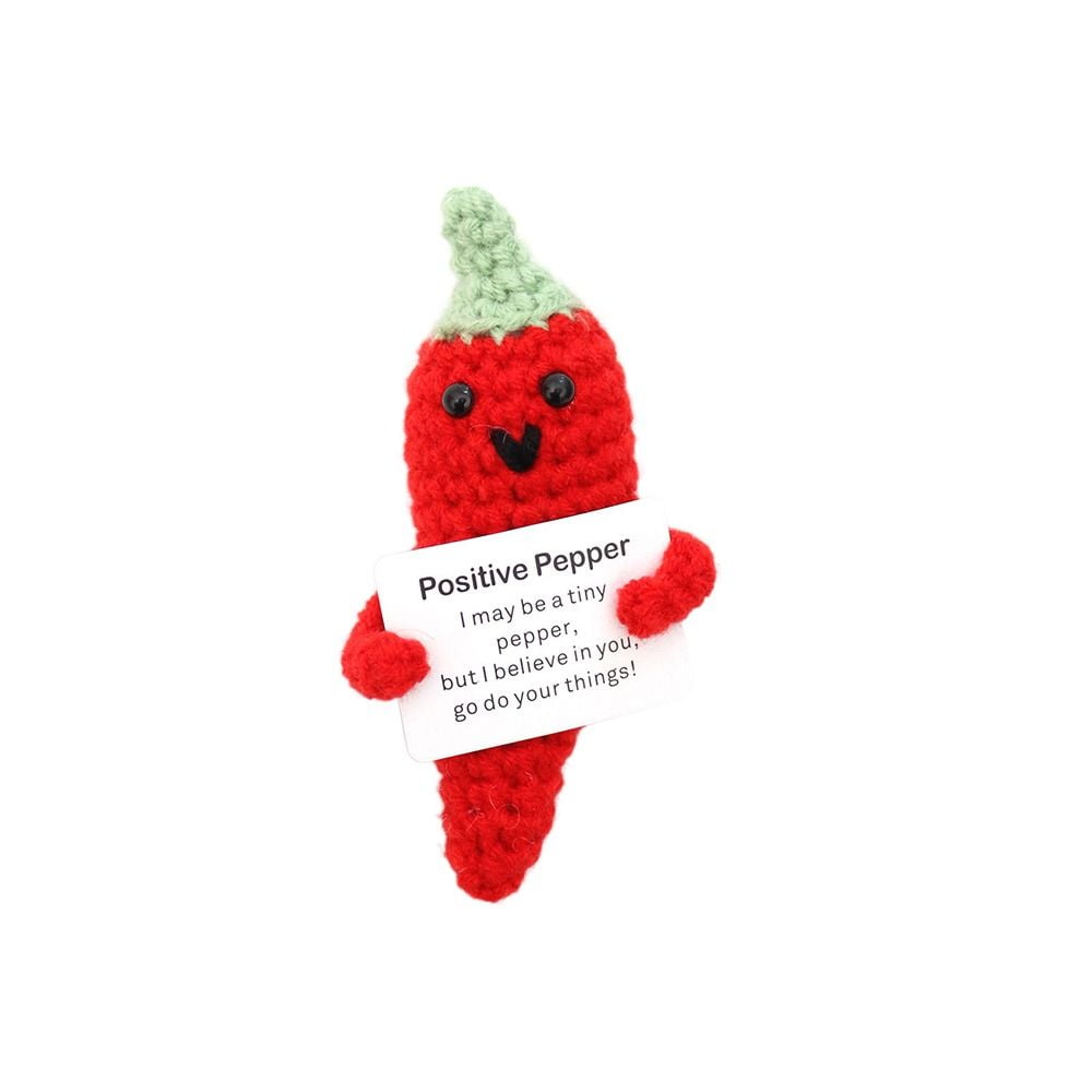 Home Room Decoration Potato Doll Knitted Pendant Hand-Stitche Vegetable ...
