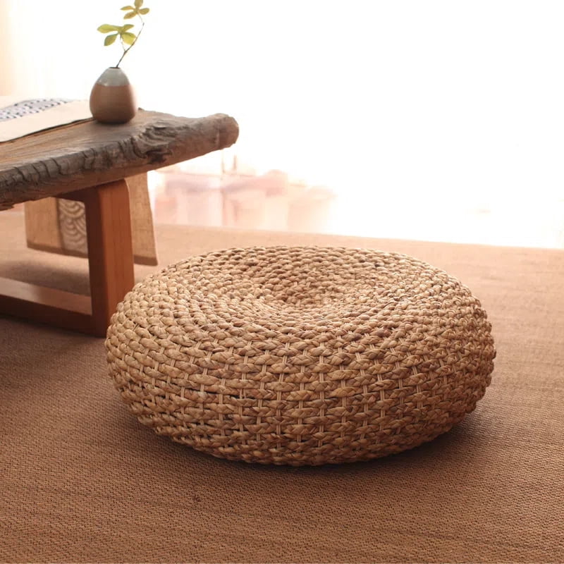Home Round Countryside Vine Weaving Ground Pu Tuan Tatami Cushion Floor ...