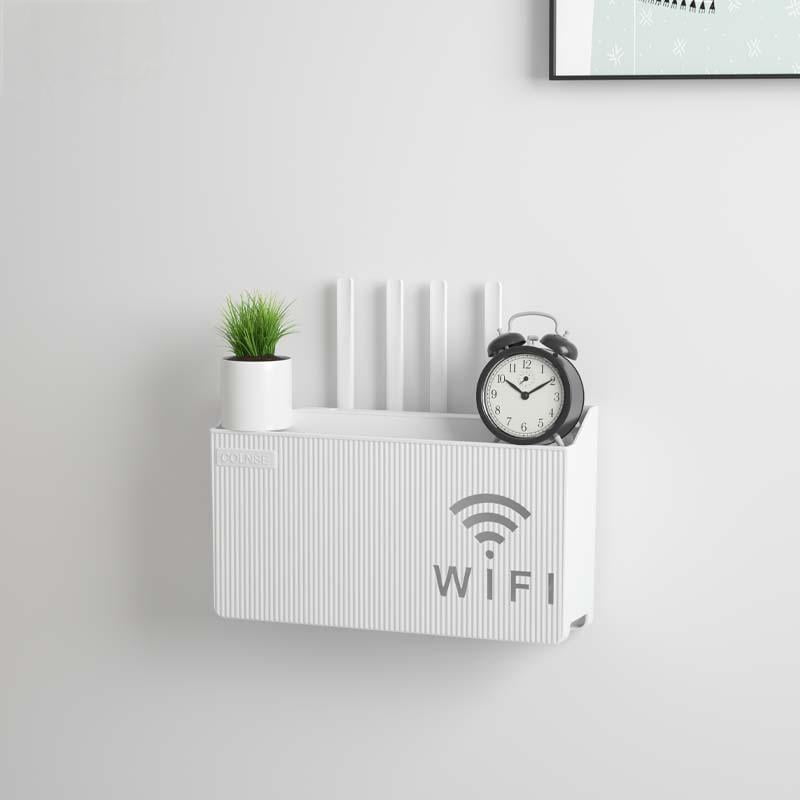 Home Router Storage Box, Wireless WIFI, TV Set-Top Box Wall Mounted ...