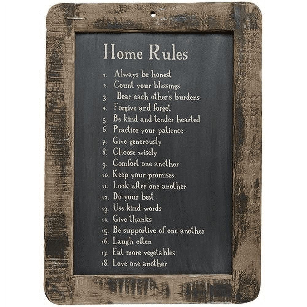 *Home Rules Blackboard - Walmart.com