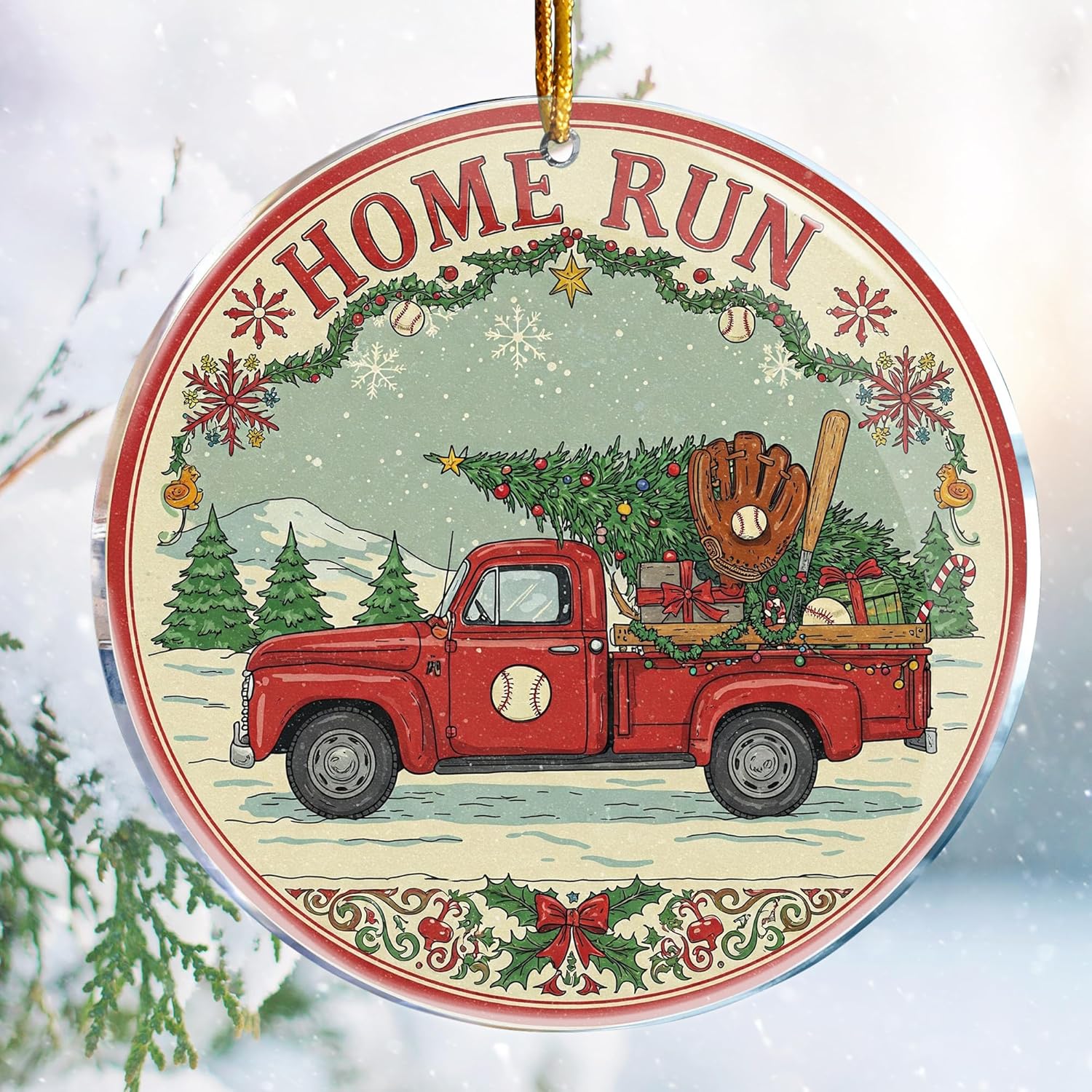 Home Run 3 - Baseball Lover for Boy, Kids On Birthday Red Truck ...
