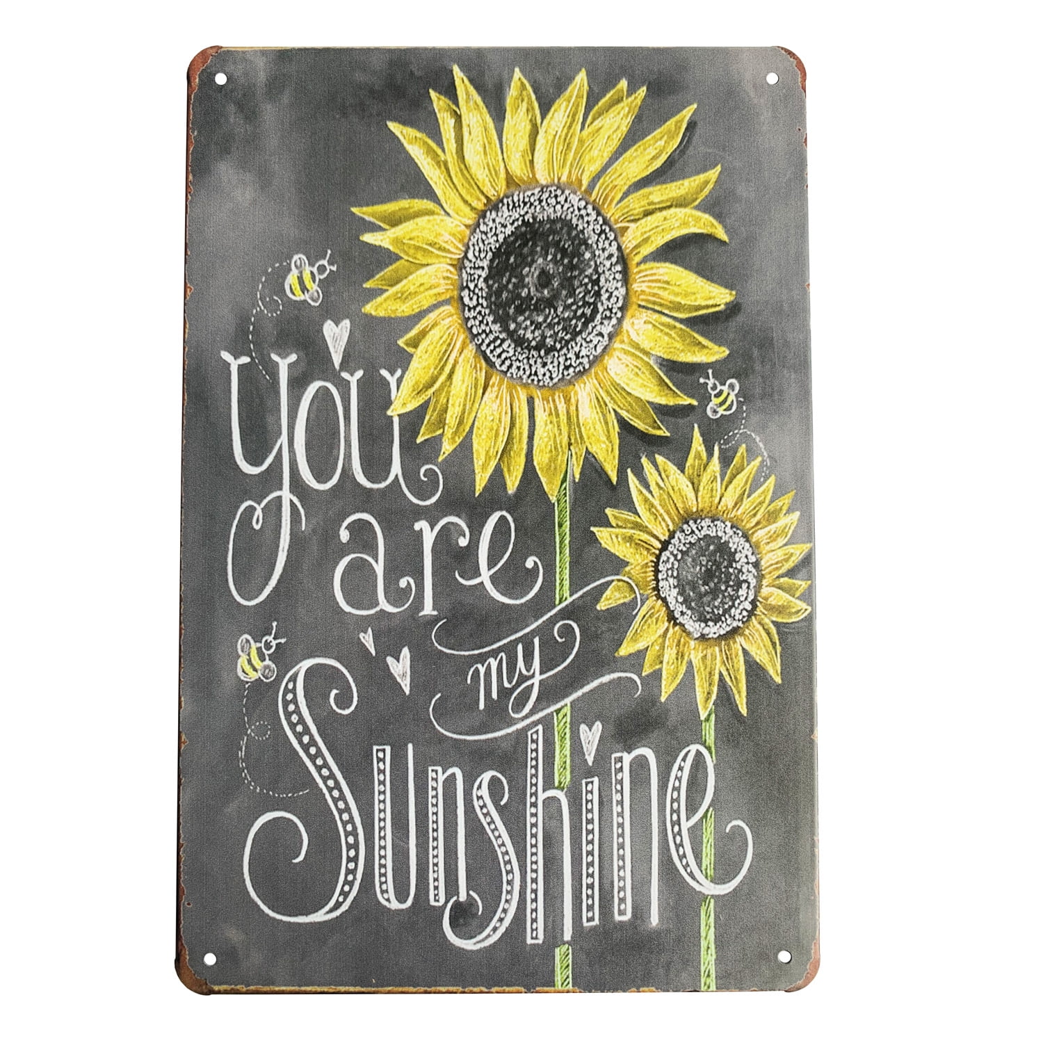 Home Rustic Metal Retro Tin Plaque Wall Decor Funny Retro Poster Tin ...