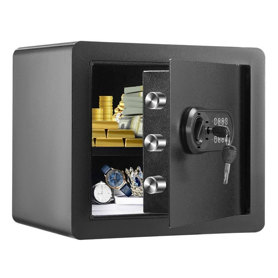 Home Safe 1.2 Cubic Feet, Steel Security Safe Box with Digital Lock ...