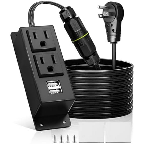 Home Safe Power Outlet Kit, Upgrade Waterproof Terminal Protection ...