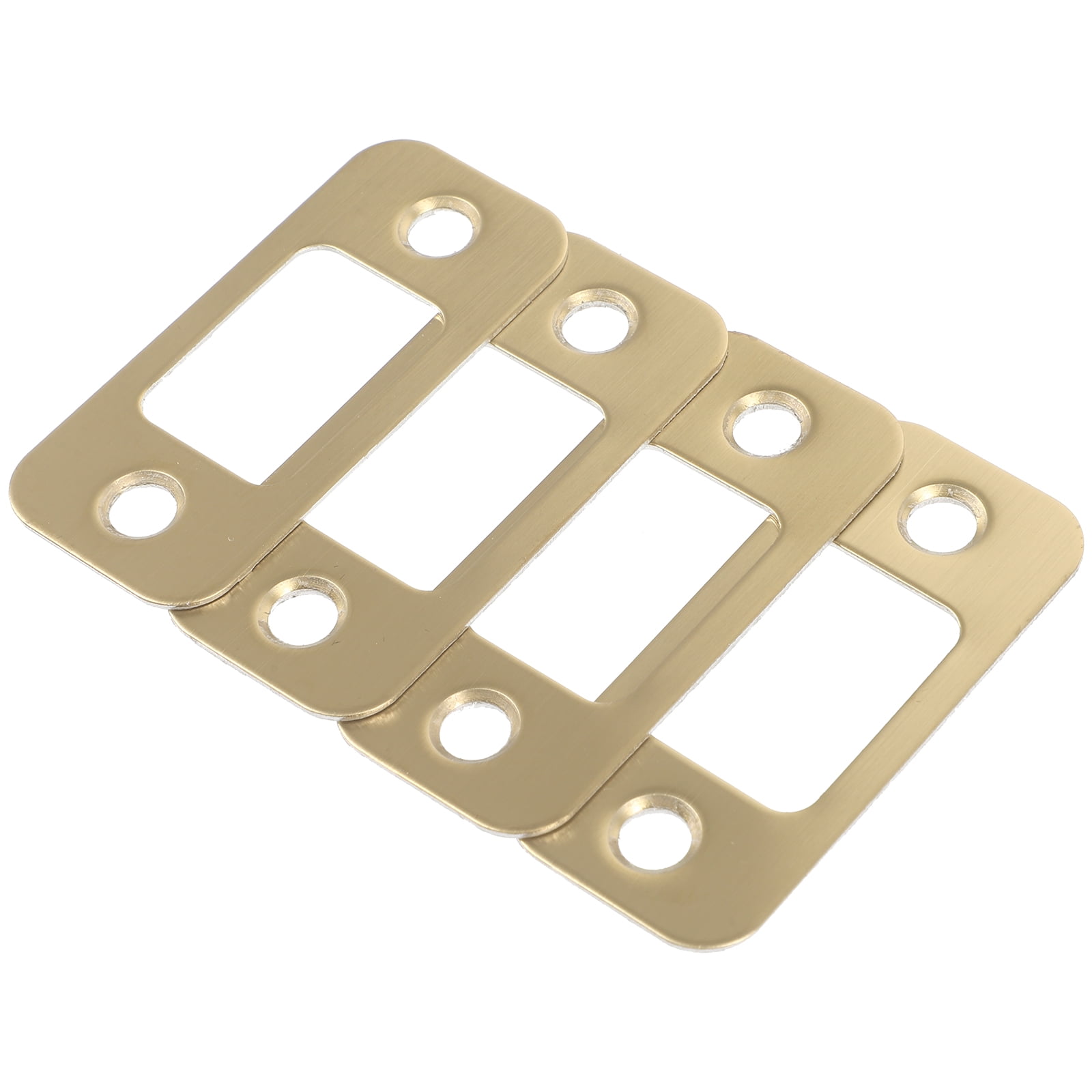 Home Safety Door Lock Accessories Striker Plates Hole Filler Deadbolt ...