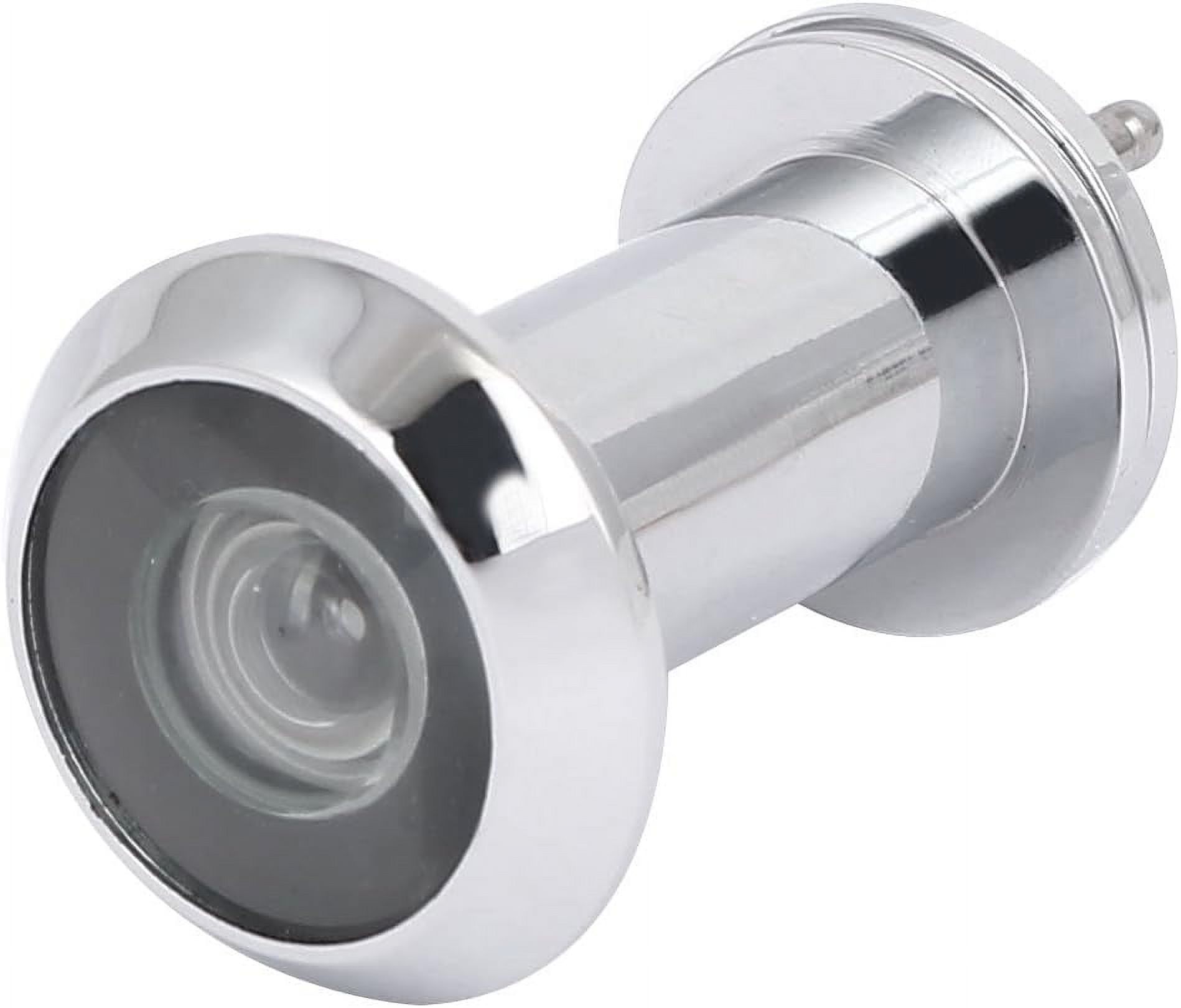 Home Safety Security 180 Degree Wide Angle Door Viewer Peephole Silver ...