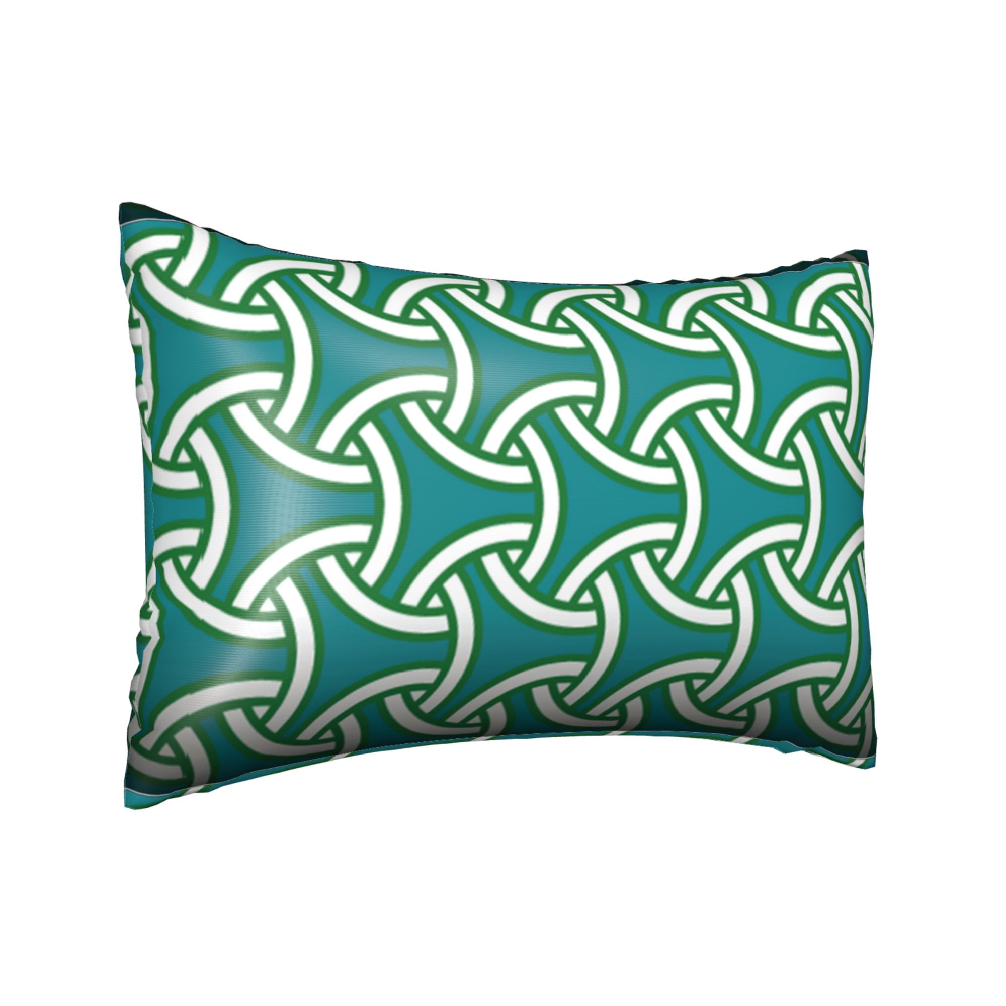 Home Satin Pillowcase Retro seamless floral pattern Print Silk Satin ...
