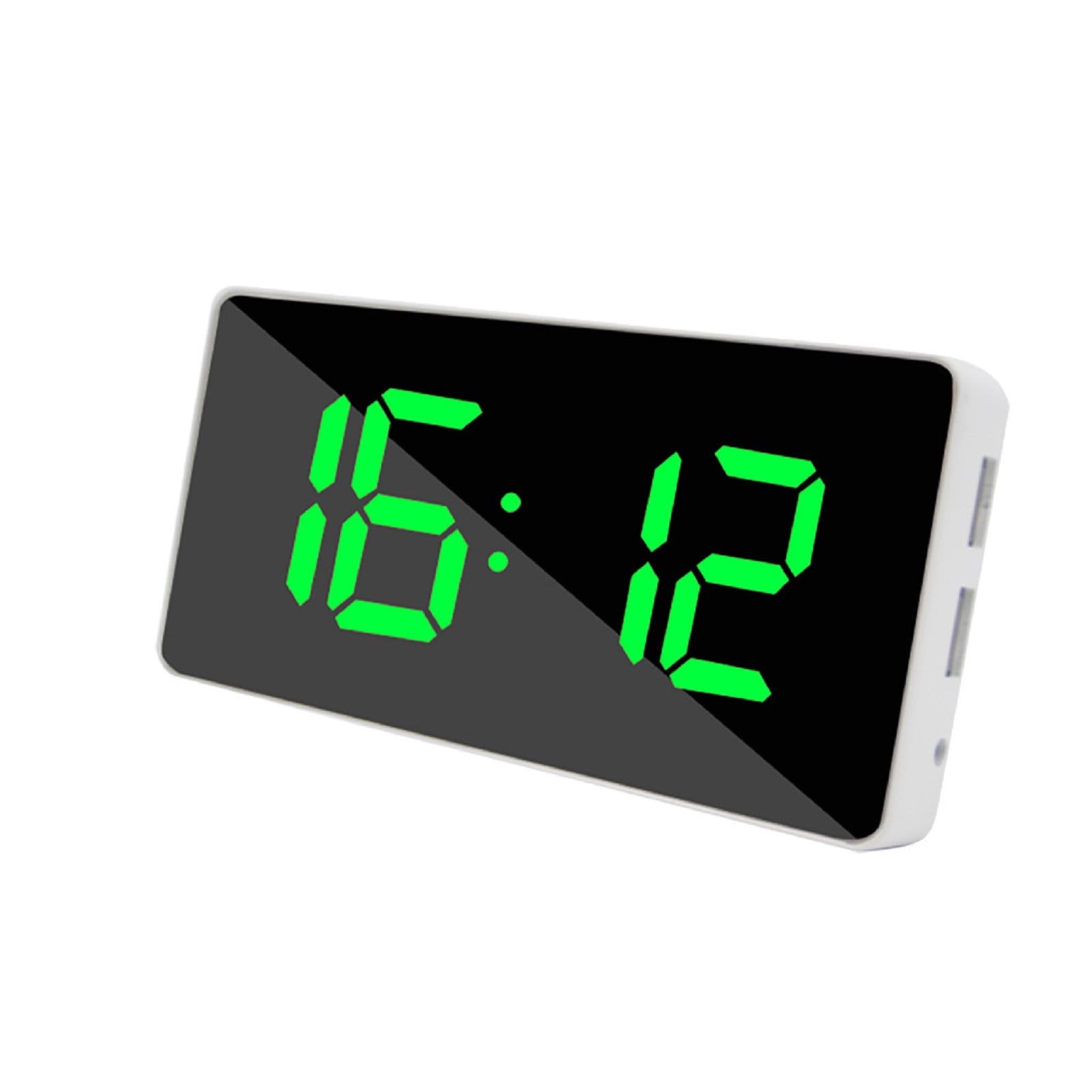 Home Saving! Jubipavy USB Output Mobile Phone Charging Mirror Clock ...