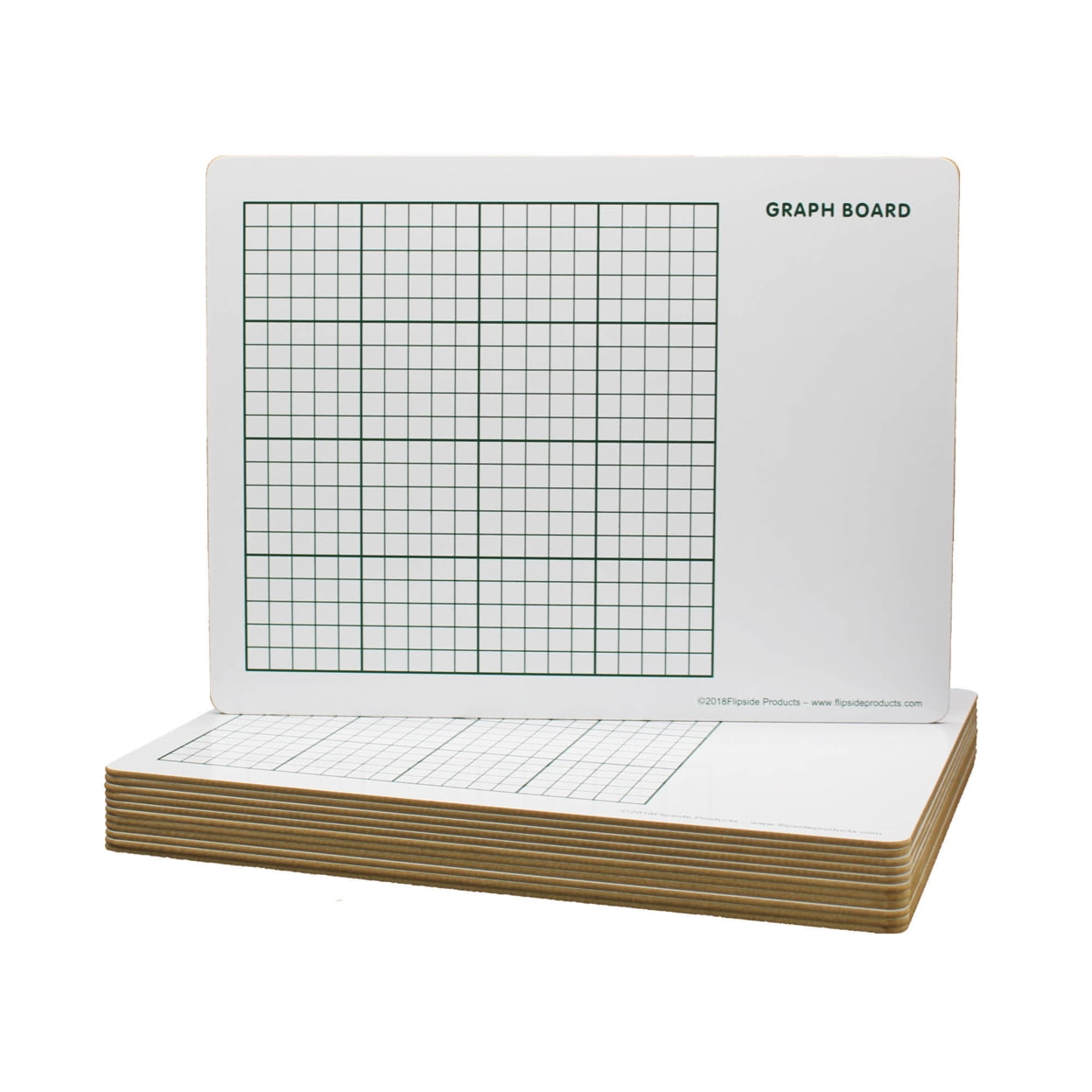 Home, School 9 X 12 Two Sided Graph Board 12 Pack Bulk - Walmart.com