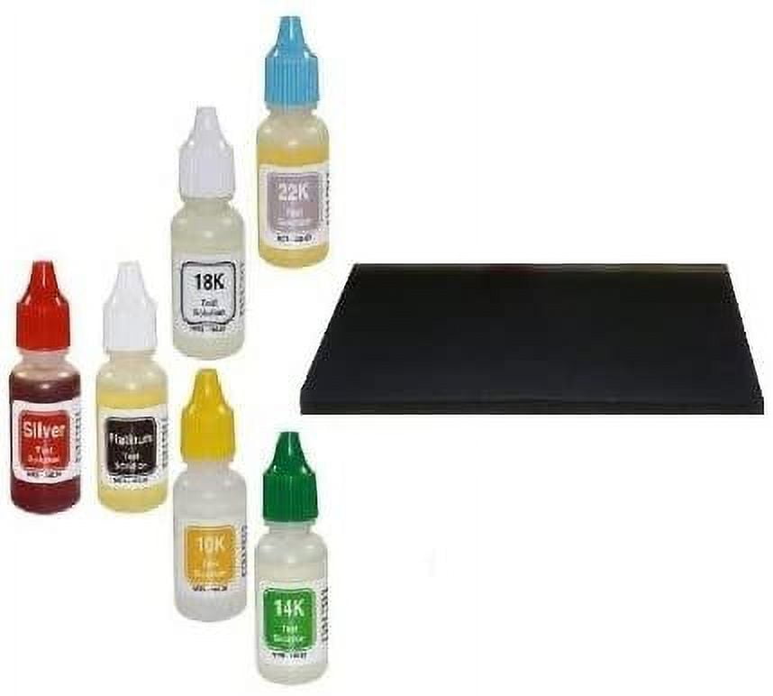Home Scrap Jewelry Testing Kit-Silver Gold Platinum-with Pro Deluxe ...
