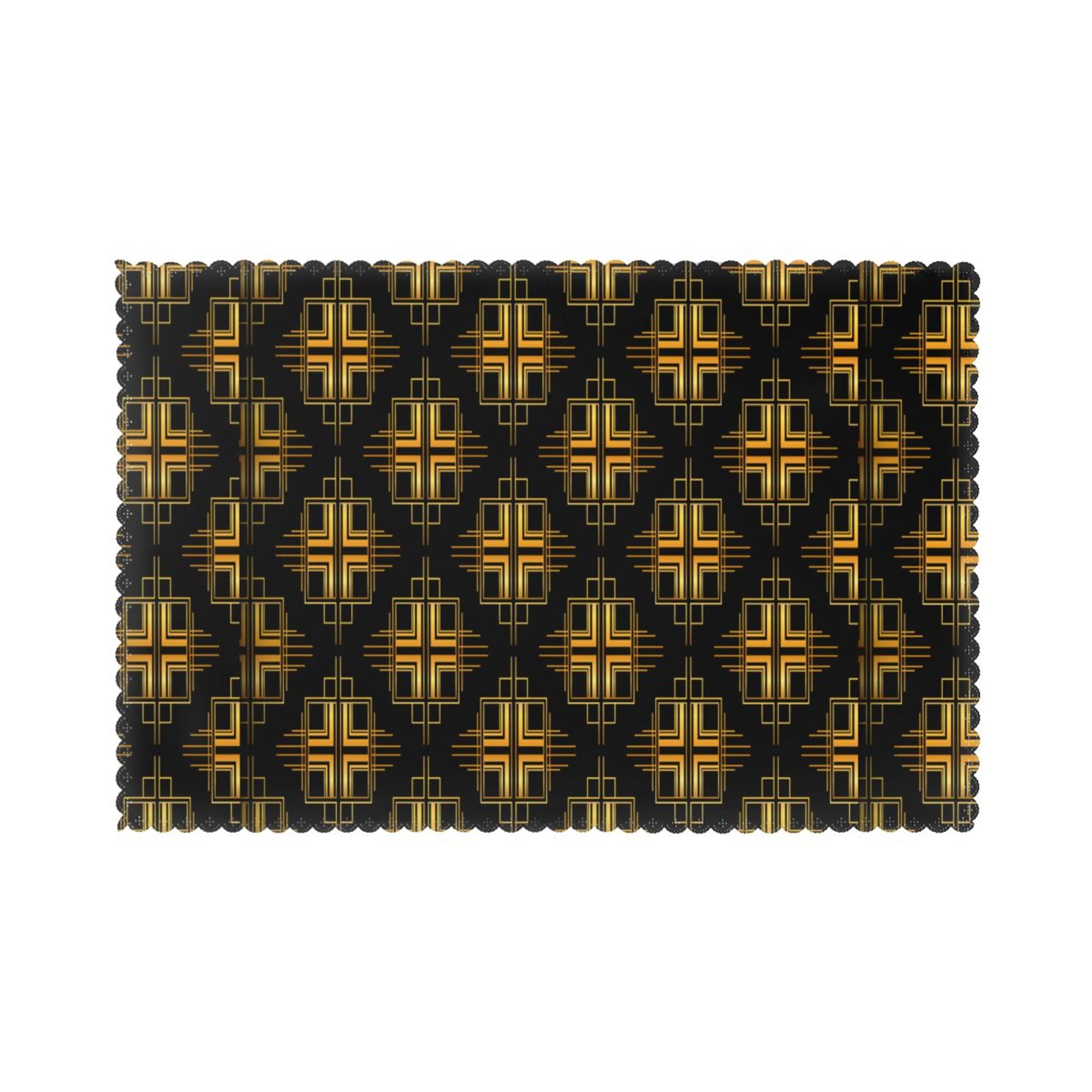 Home Seamless Floral Pattern Background Placemats Set Of 6 Washable ...