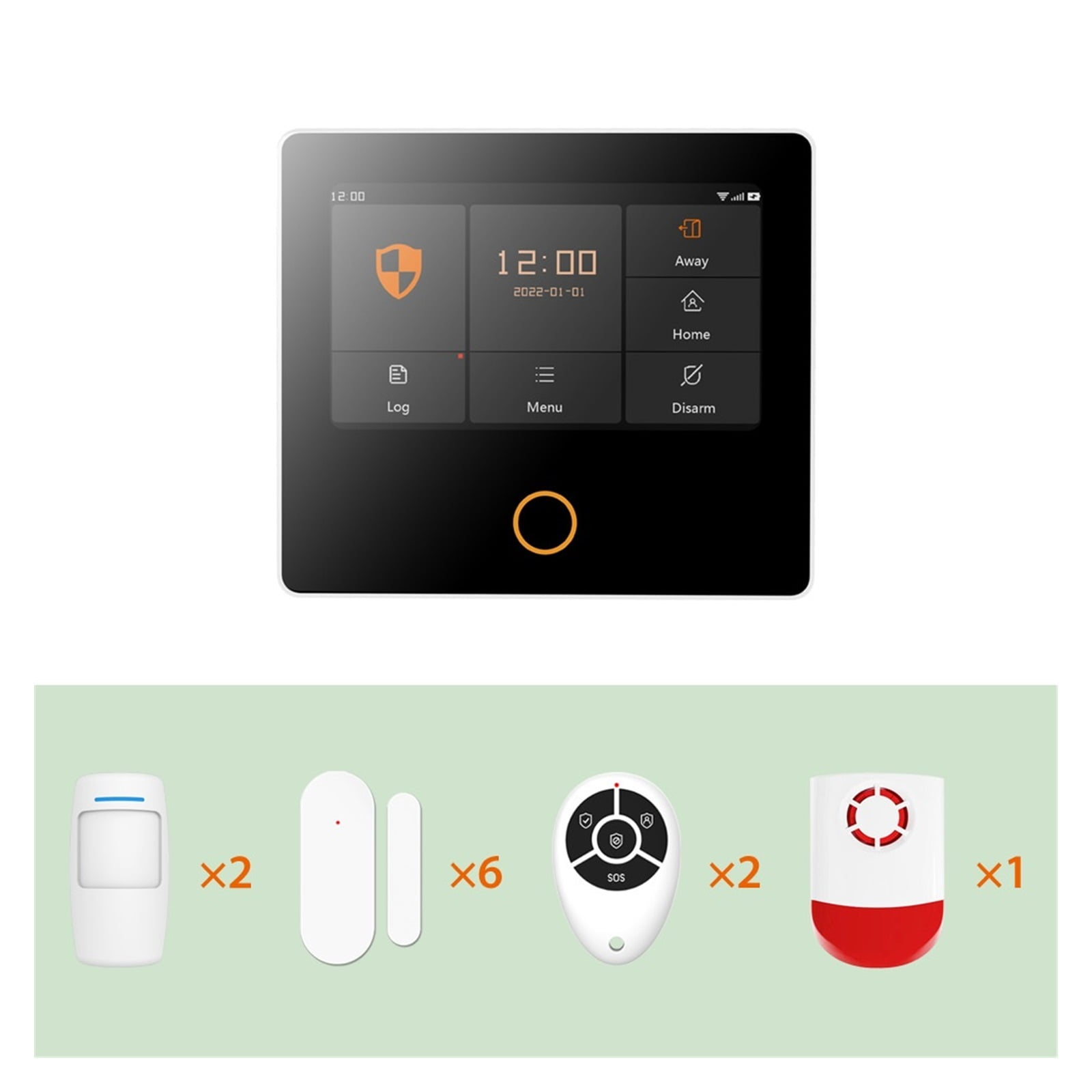 Home Security Alarm System 4G Wireless Tuya Smart Burglar Kit Built-in ...