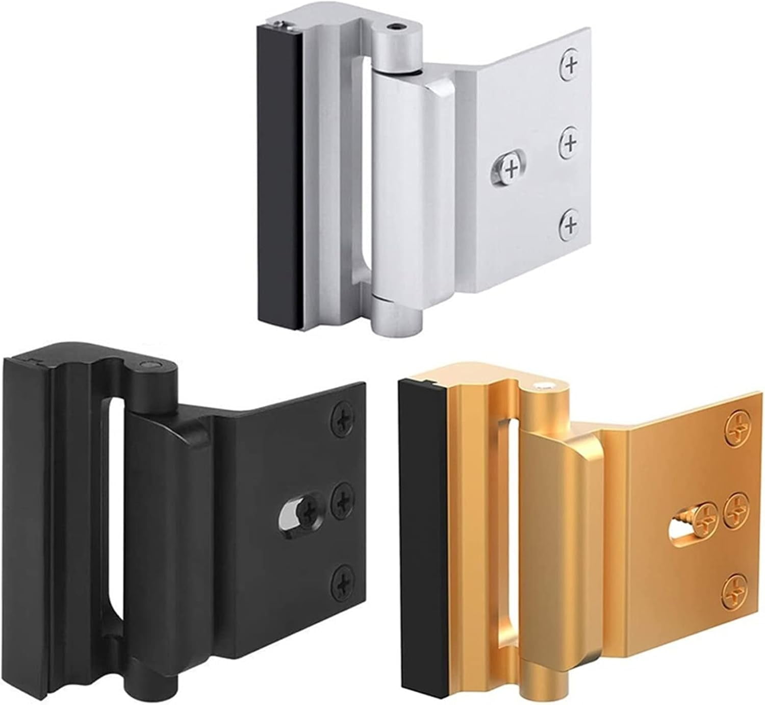 Home Security Door Lock Door Reinforcement Lock Stop Withstand 800 Lbs ...