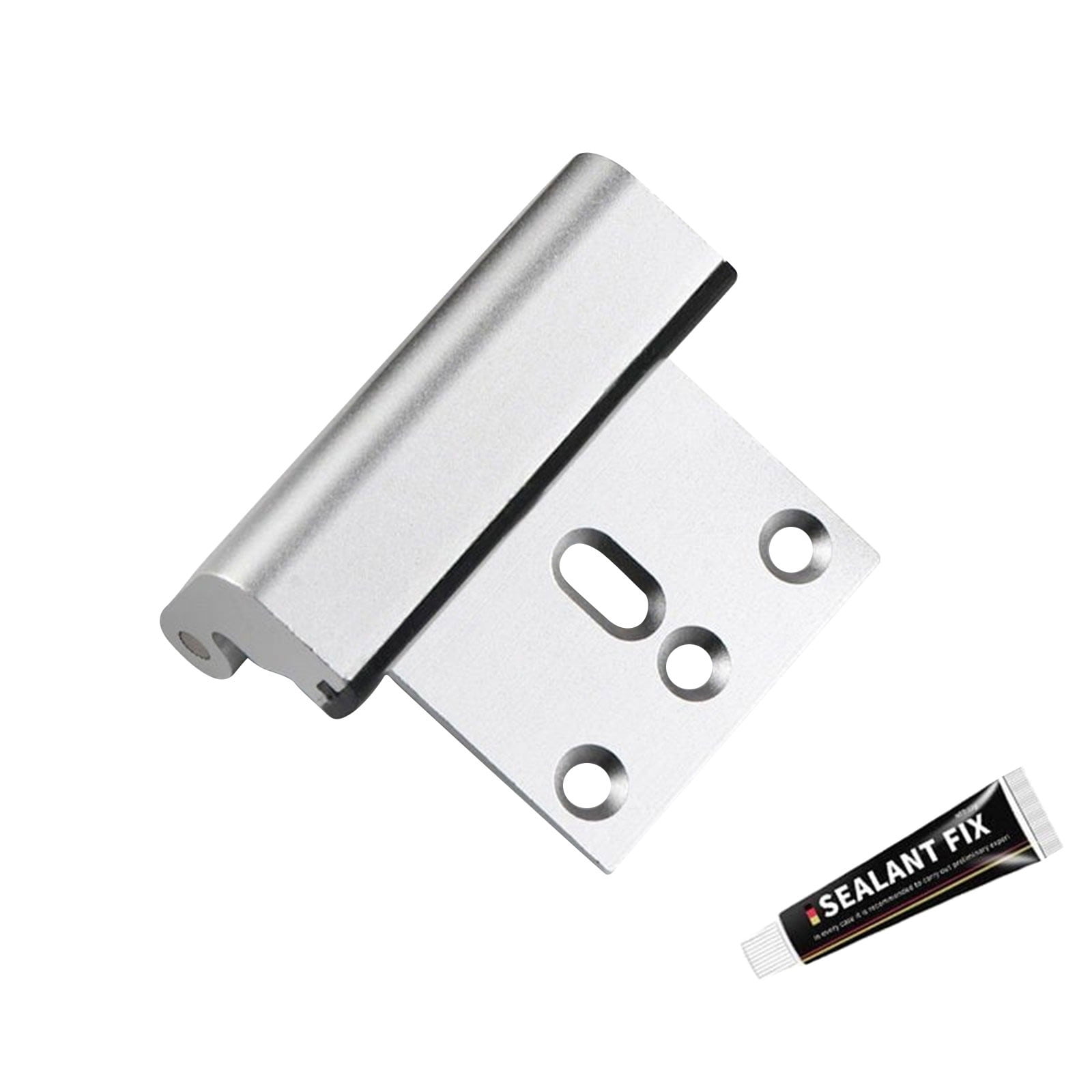Home Security Door Reinforcement Lock - Satin Finish Aluminum - Child ...