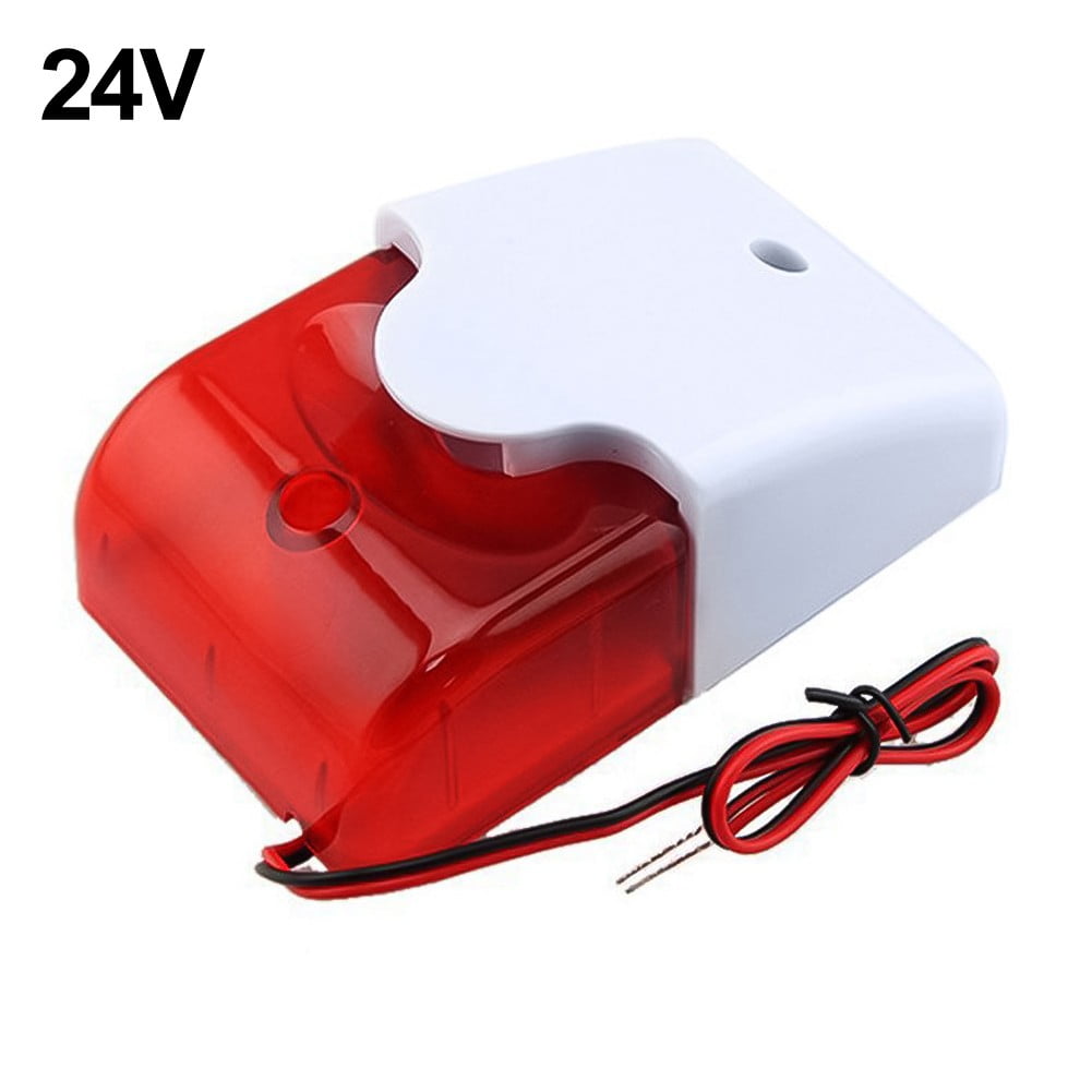 Home Security Home Security V V Wired Strobe Light Siren Alarm Indoor ...