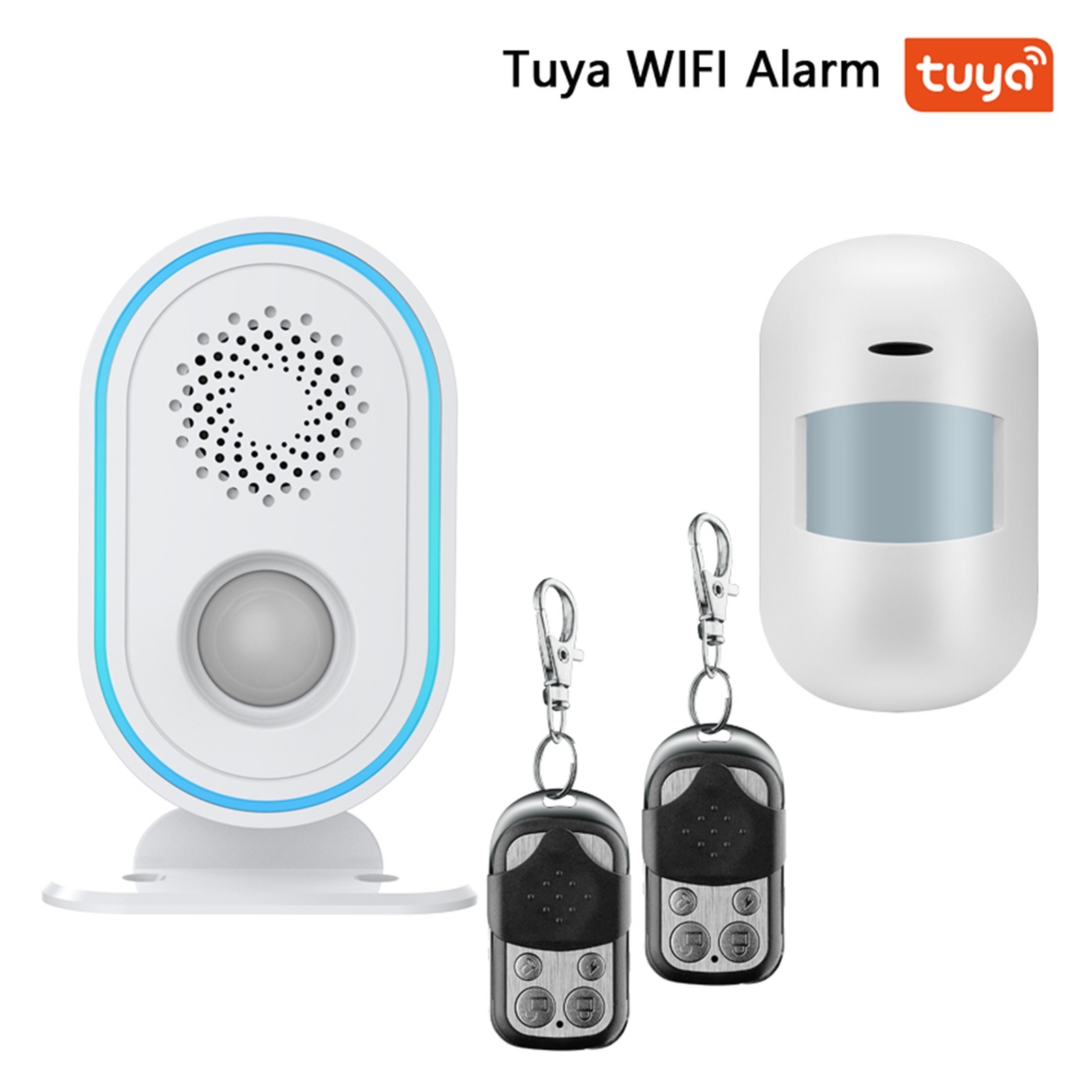 Home Security PIR Alert Infrared Sensor Anti-theft Motion Detector ...