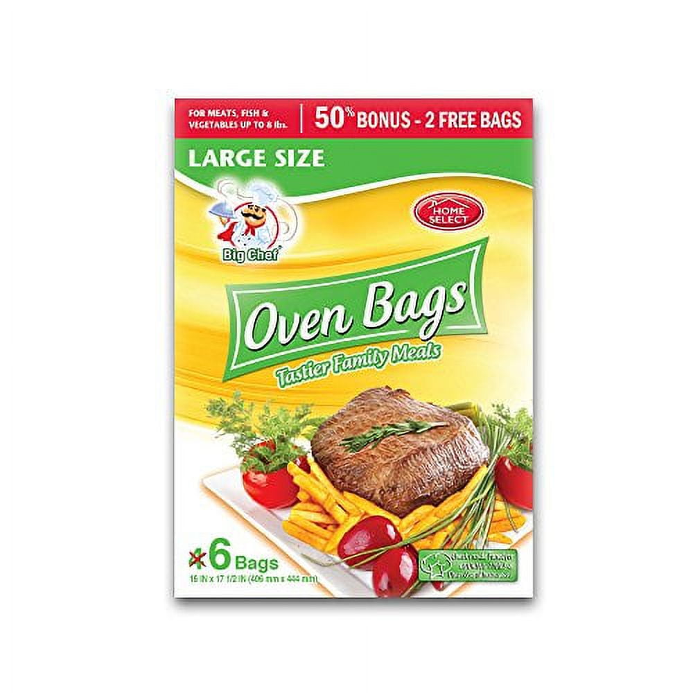 Home Select 10750-4 Oven Bags with 2 Bonus Bags (6 total) - Walmart.com