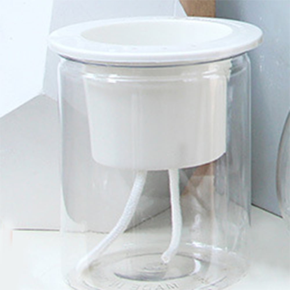 Home Self Watering Planter Pots Spherical Transparent Pet Flower Pot ...