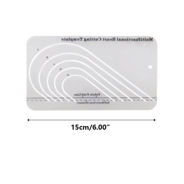 Kokovifyves Fan Quilt Template Cutting Ruler Set - 3Pcs,Victor'S ...