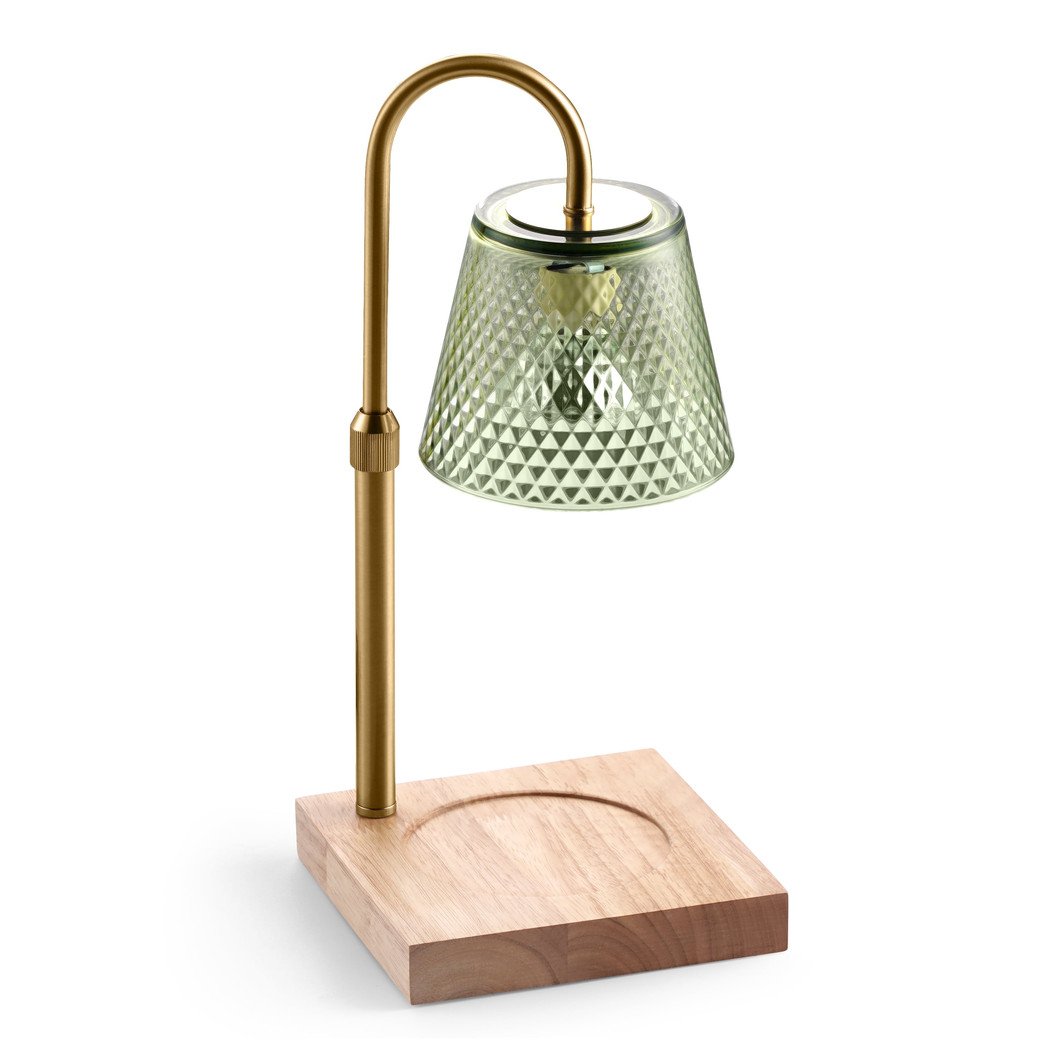 Fortune Candy Candle Warmer Lamp with Dimmer and Timer, 2 Bulbs, Glass ...