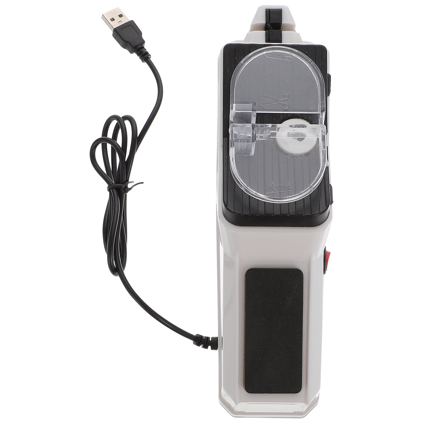 OUNONA Multi Purpose Sharpener for Home Made of Plastic White Color ...