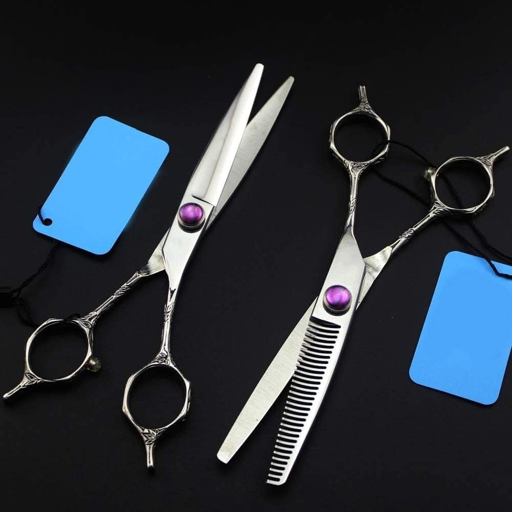 Home Shear Kit for Men Women Pet Hairdressing Scissors Kits Stainless Steel Hair Cutting Shears ...