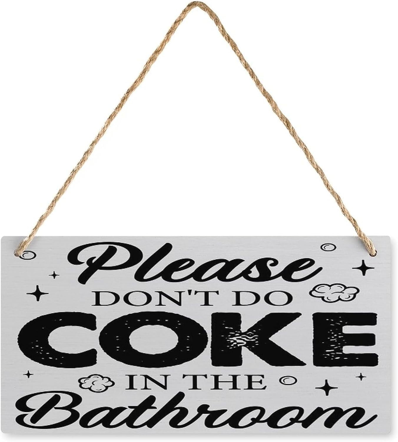 Coffee Gnome Wood Sign Hanging Art Wall Decor 12x6 inch Rustic Coffee ...