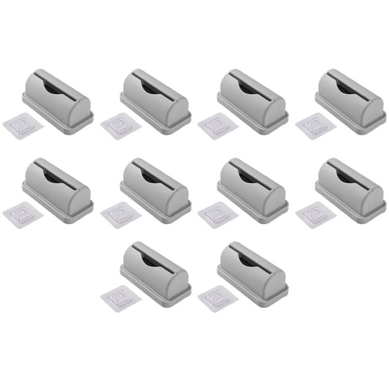 Home Simple Punch-Free Garbage Bag Storage Box Wall-Mounted Pull-Out ...