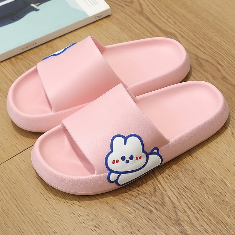 Home Slippers Cloud Woman Summer Cartoon Rabbit Beach Slides Indoor ...