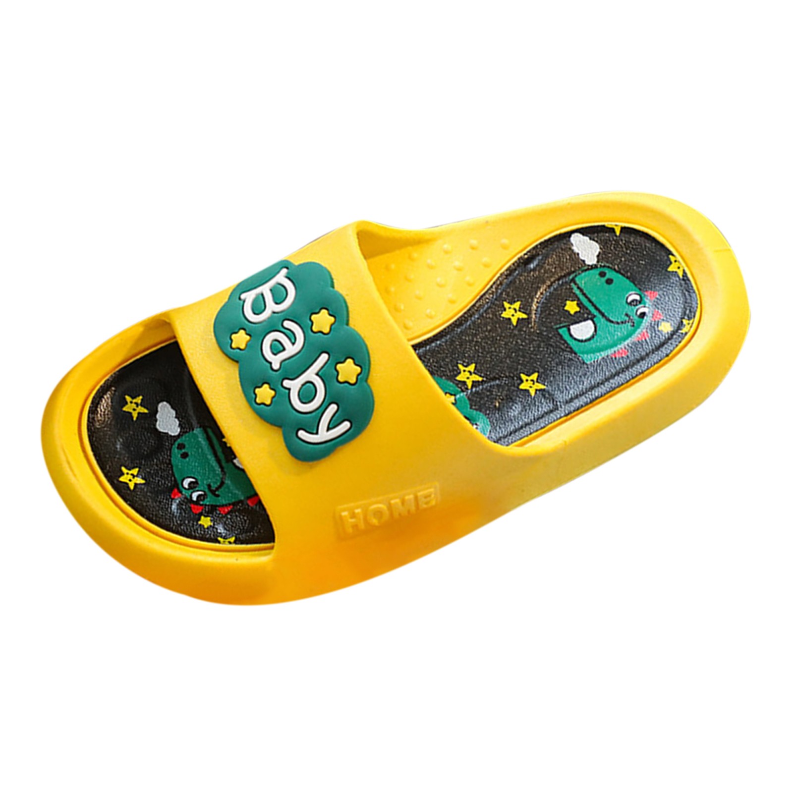 Home Slippers For Children Kids Dinosaur Children Slippers Cartoon Soft Sole In Summer ...