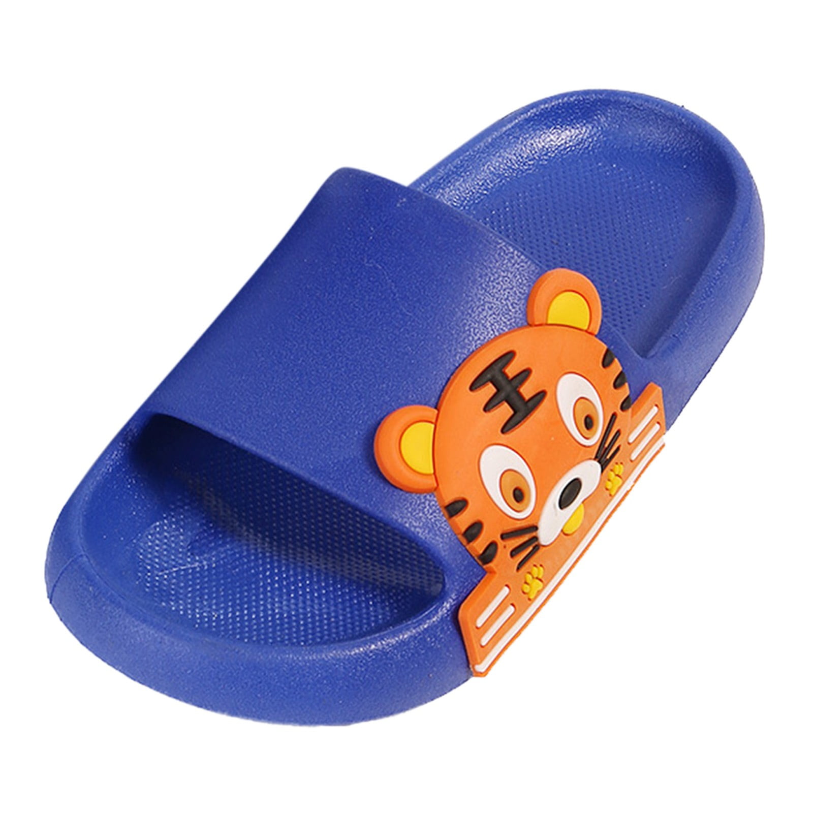 Home Slippers For Children Kids Little Tiger Children Slippers Cartoon ...