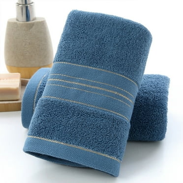 Pidada 100% Cotton Hand Towels Set of 2, Absorbent, Quick Dry, Green ...