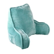 Better Homes & Gardens Georgina Faux Fur Backrest Pillow, Black ...