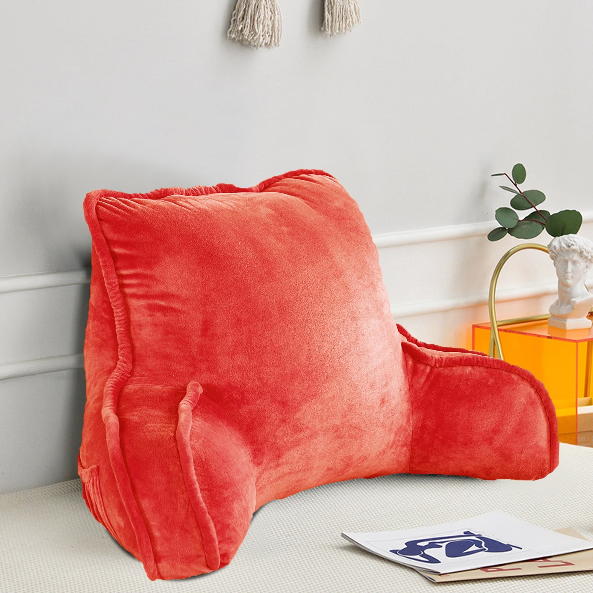 Home Soft Things DO-IT-YOURSELF Super Soft Bedrest, Reading Pillow Back ...