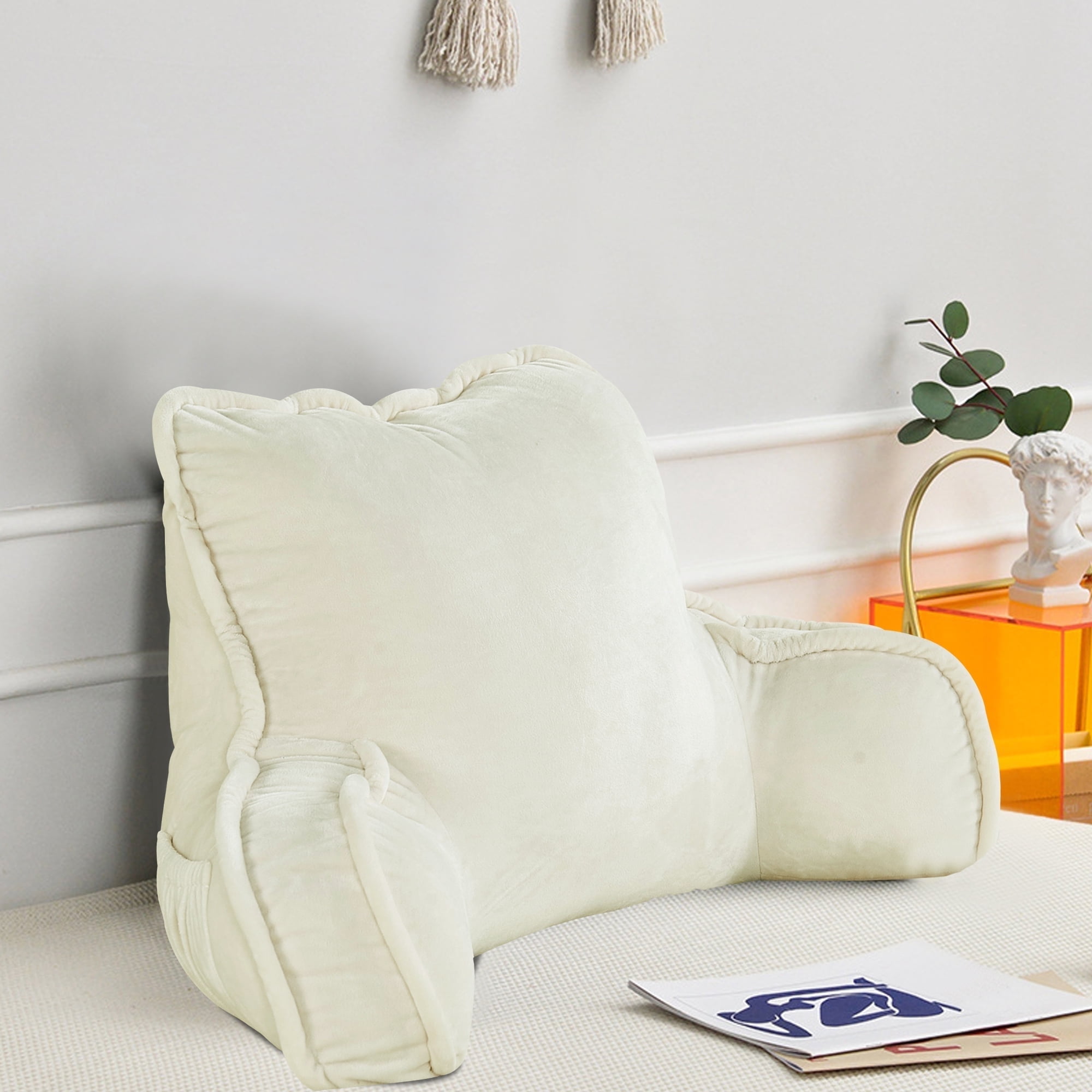Home Soft Things DO-IT-YOURSELF Super Soft Bedrest, Reading Pillow Back ...