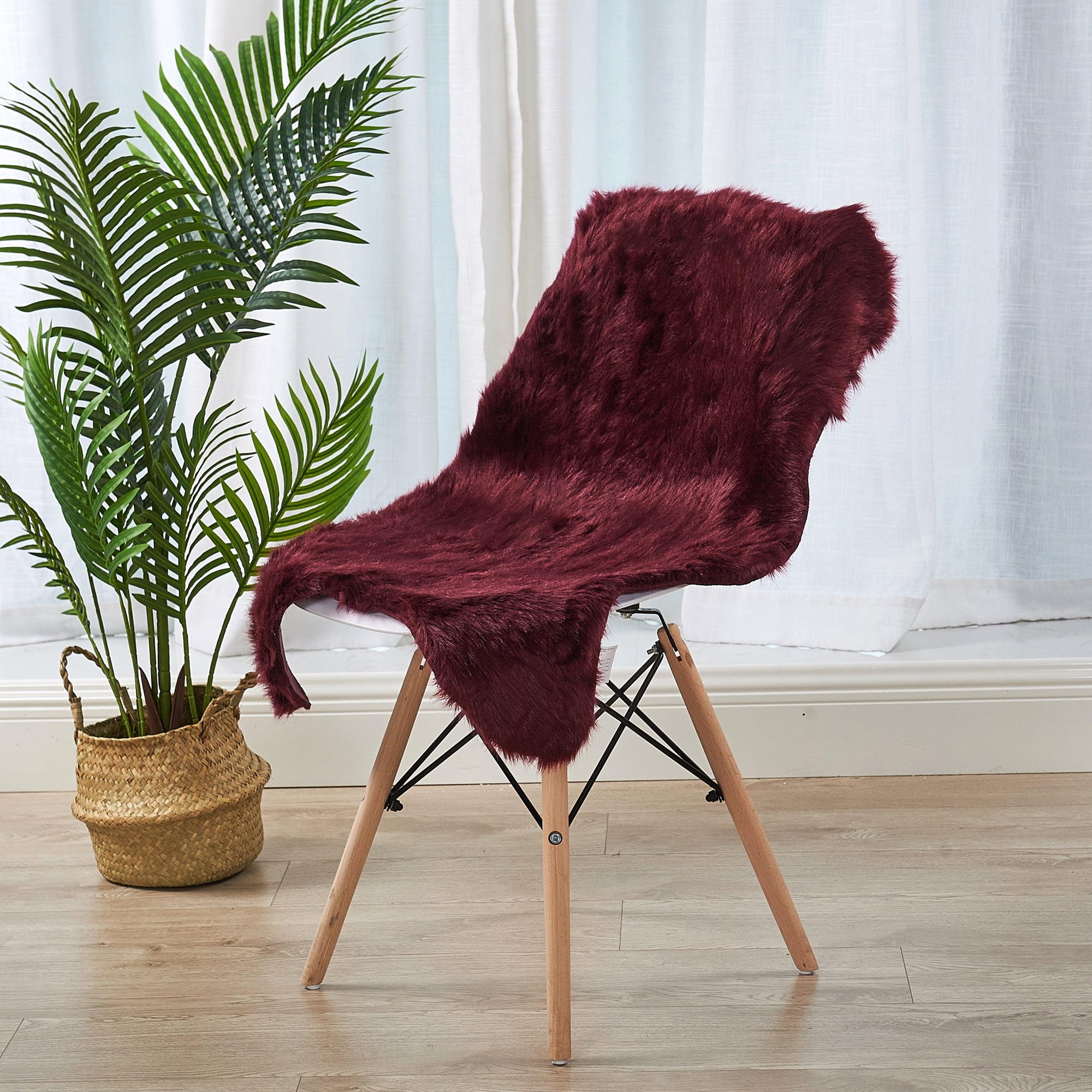 Home Soft Things Faux Fur Rug - Rhododenndron - 24" x 36" - Walmart.com