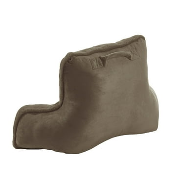 Home Soft Things DIY Faux Fur Bedrest Pillow, Medium 20" x 18" x 17 ...