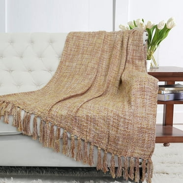 Lush Decor Boho Chic Throw Turquoise/Navy Single 50X60 - Walmart.com