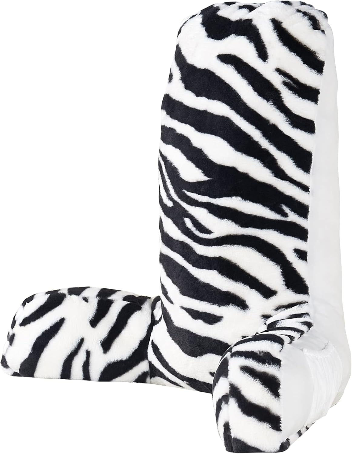 Home Soft Things Zebra Printed DO-IT-Yourself Bedrest Reading Pillow ...