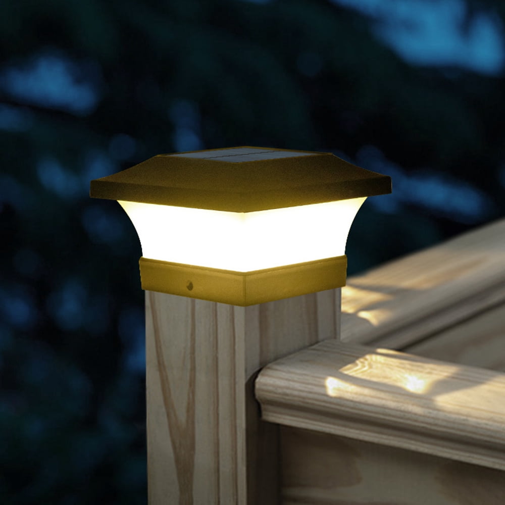 Home Solar Post Caps Light, Solar Lamp Outdoor Solar Fence Post Lamp ...